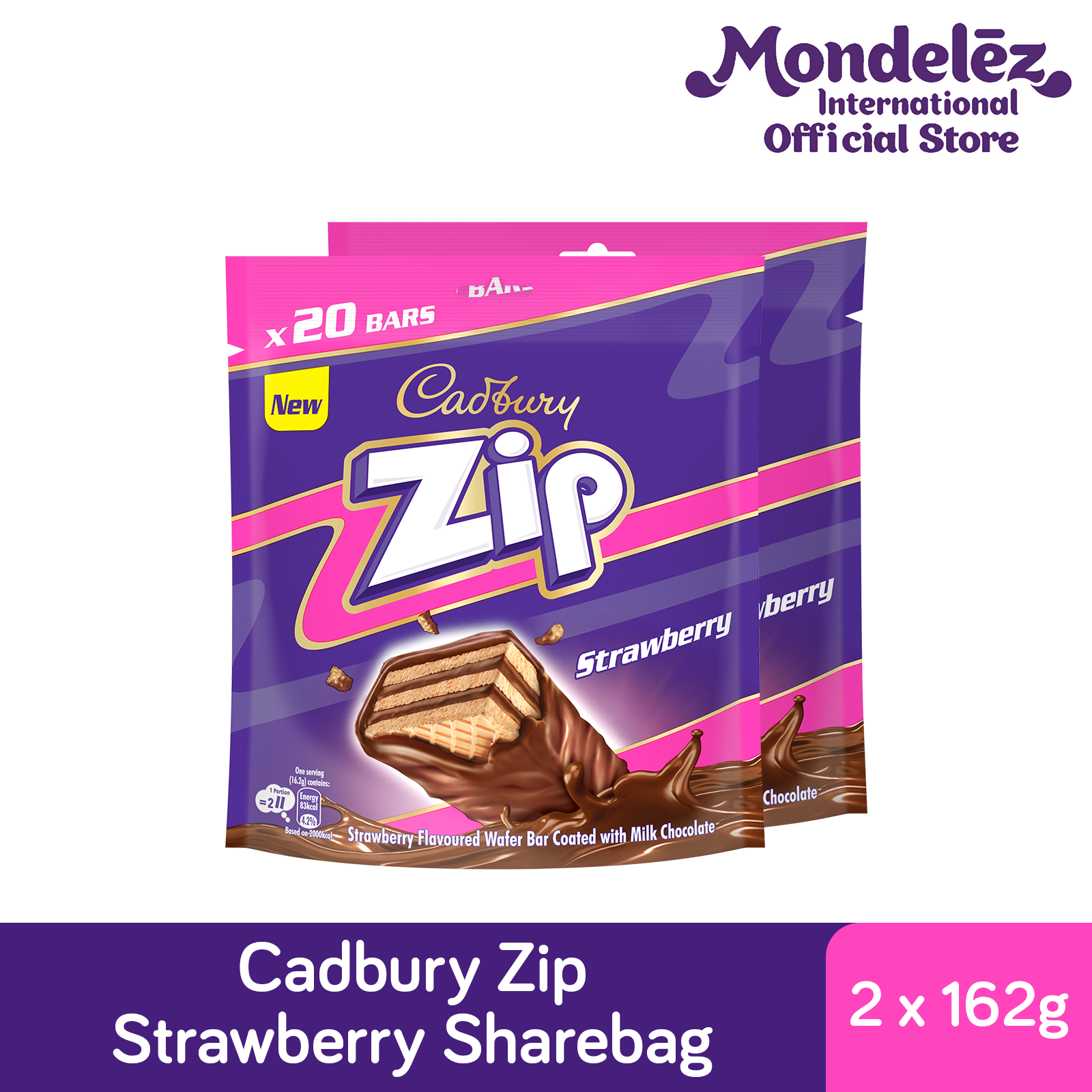 [CARTON DEAL] CADBURY ZIP STRAW 12X28UX32G (12 X 28 X 32G) – Sinma Mart